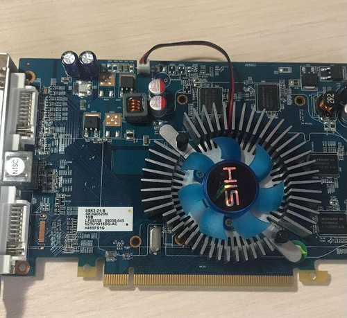 Видеокарта HIS Radeon HD4650 (h465fs1g)