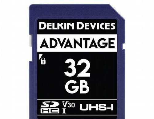 Карта памяти Delkin Devices sdhc 32Gb Advantage 63