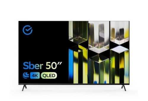 Телевизор 50"(127см) Sber Qled 4K SMART