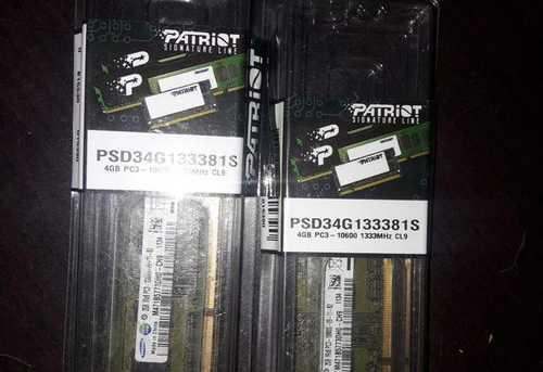 Оперативная память Patriot 4 gb