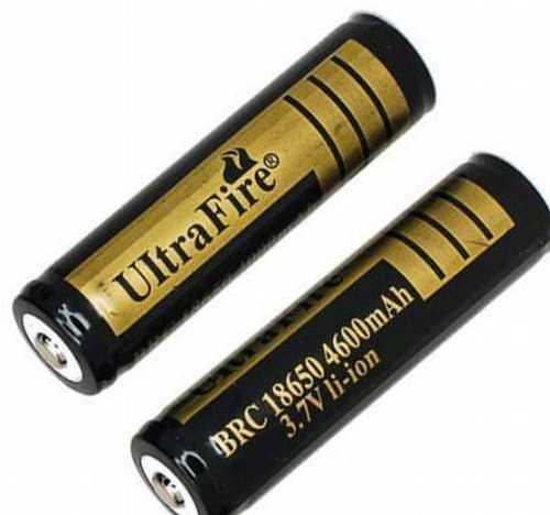 UltraFire 18650 (4600mA,3,7В) аккуму. с защитой