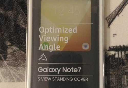Чехол S View Cover samsung Galaxy Note 7 оригинал