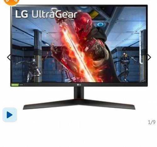 Монитор LG 27 дюймов 2К 144гц ips