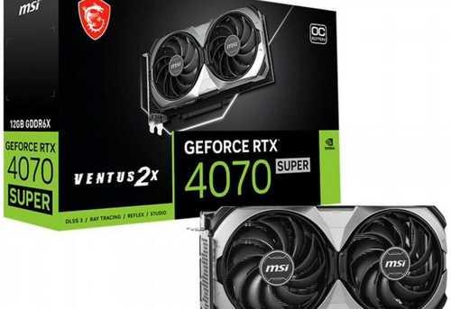 Видеокарта MSI GeForce RTX 4070 Super #388369