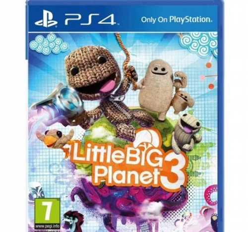 Диски на ps4 с игрой: Little Big Planet 3