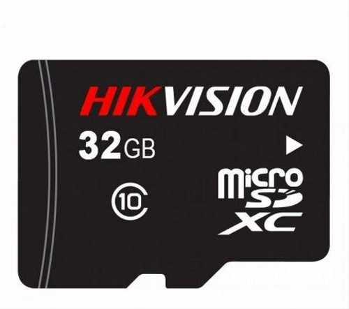 Карта памяти 32Gb (SD, micro) Hikvision Class 10