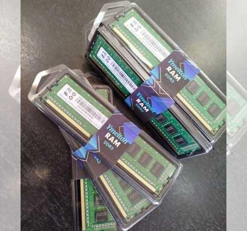 Оперативная память пк или ноутбука ddr3 8гб 2 шт