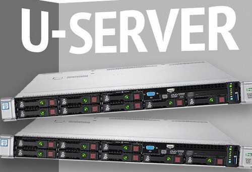 Сервер HP DL360 Gen9 8SFF P440ar 2x500W база