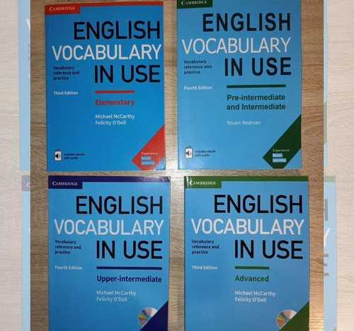 English vocabulary in use elementary pre, advanced