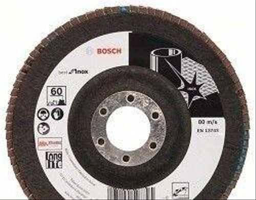 Bosch 2608607639 1 лепестк.круг нерж.125мм K60 B.f