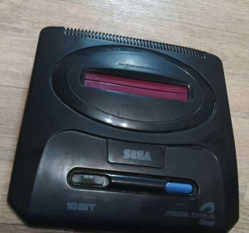 Игровая приставка sega mega drive 2,тушка