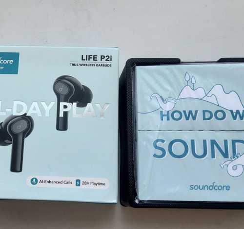 Беспроводные наушники Anker Soundcore Life P2i