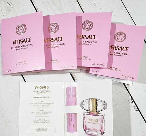 Versace bright crystal parfum 2024 пробник