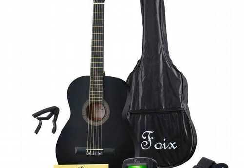 Классическая гитара Foix FCG-2039CAP-BK-MAT (аксес