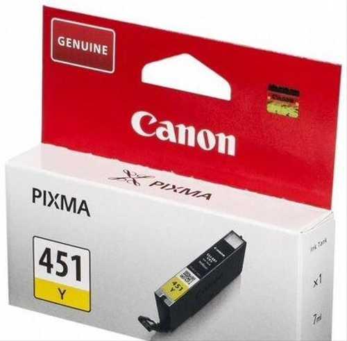 Картридж Canon CLI-451Y (6526B001) 1205149