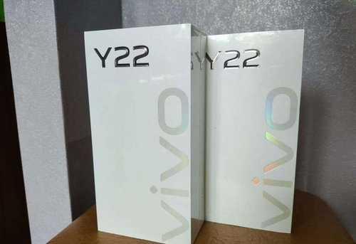 Смартфон vivo Y22 4/64 NFC 50Mп Новый