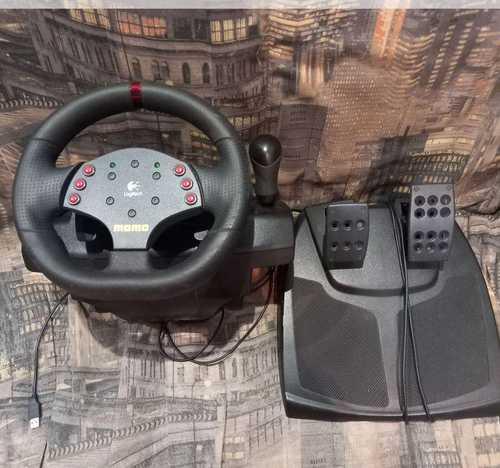 Руль logitech momo racing force