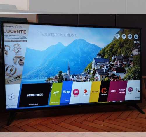 Телевизор LG 49 дюймов 4K SMART tv