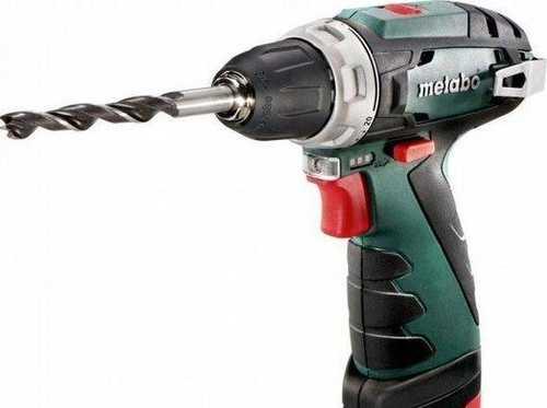 Дрель-шуруповерт metabo PowerMaxx BS Basic 2Ач