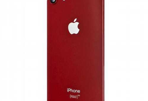 Крышка Айфон 8 (iPhone 8) красная