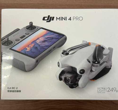 Квадрокоптер DJI Mini 4 PRO (DJI RC 2)