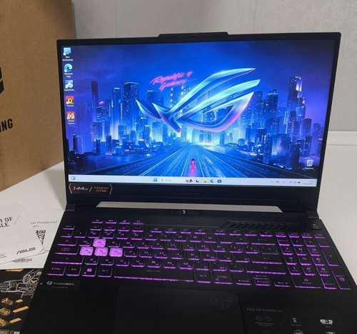 Asus Tuf gaming f15 I5-12500H, RTX3050 (95Вт.) 144