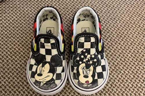 Слипоны vans детские