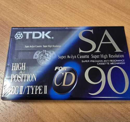 Аудиокассета TDK SA 90