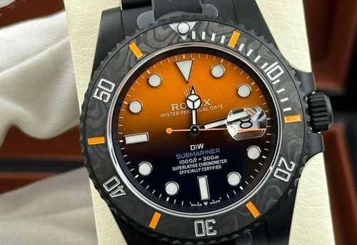 Часы мужские Rolex Submariner в карбоновом безеле