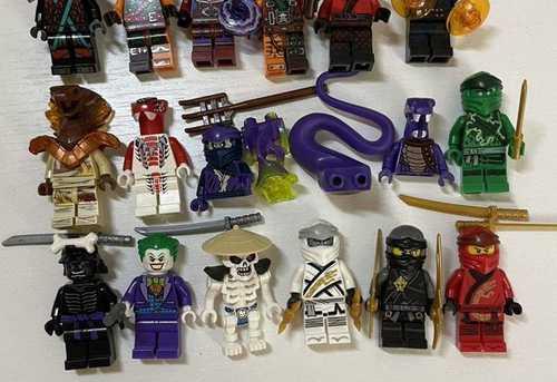 Lego Ninjago минифигурки продажа или обмен