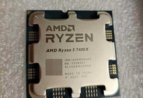 Процессор AMD Ryzen 5 7600x OEM, новый