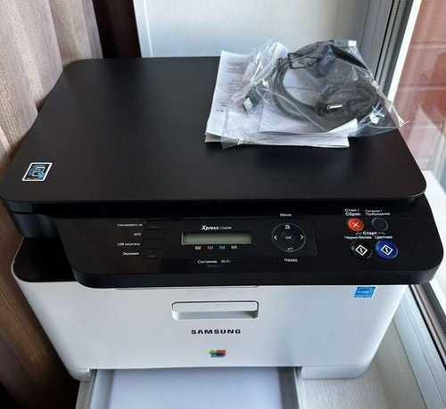Принтер лазерный мфу samsung sl-c480w