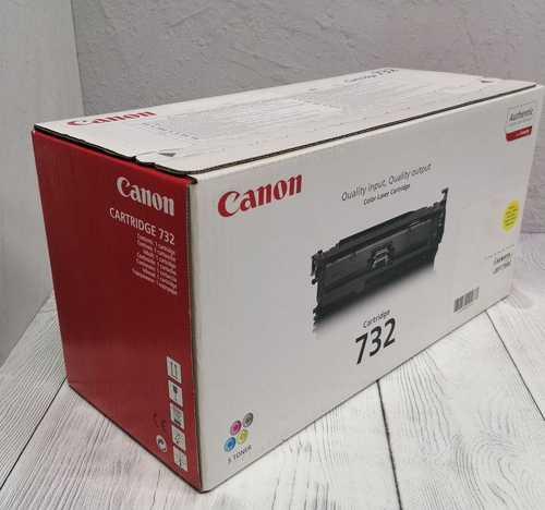 Картриджи оригинальные Canon Cartridge 732Y