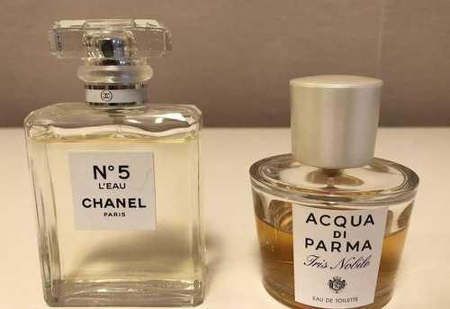 Chanel № 5 L’Eau. Acqua di Parma Iris Nobile