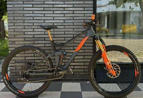 Карбон Cube Stereo 140 HPC TM 27.5 sram /KashimaML