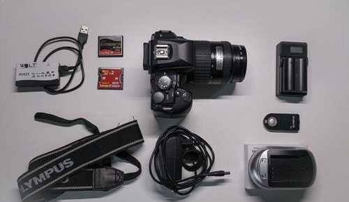 Olympus E-500 (CCD матрица) +объектив 14-45 +допы