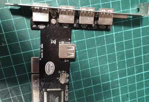 Плата расширения usb pci