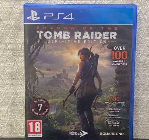 Shadow of the Tomb Raider Definitive Edition PS4