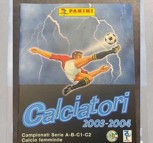 Журнал для наклеек Calciatori Panini 2003-2004