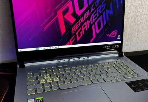 Игровой ноутбук 17.3" ASUS ROG Strix G GL731G, 1024 ГБ, Core i7-9750H, RAM 32 ГБ, GeForce RTX 2070 8 ГБ