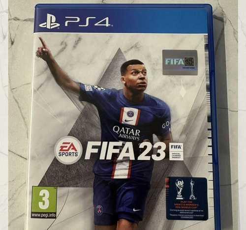 Fifa 23 ps4 диск бу на русском языке