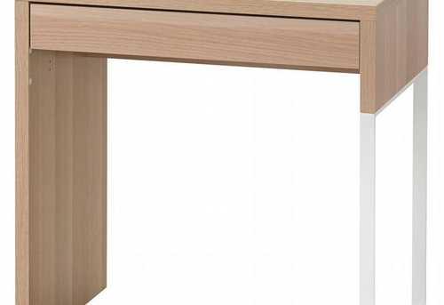Письменный стол беленый дуб 73x50 микке IKEA