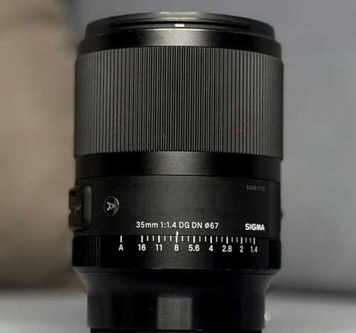 Sigma 35mm F/1.4 DG DN Art L-Mount