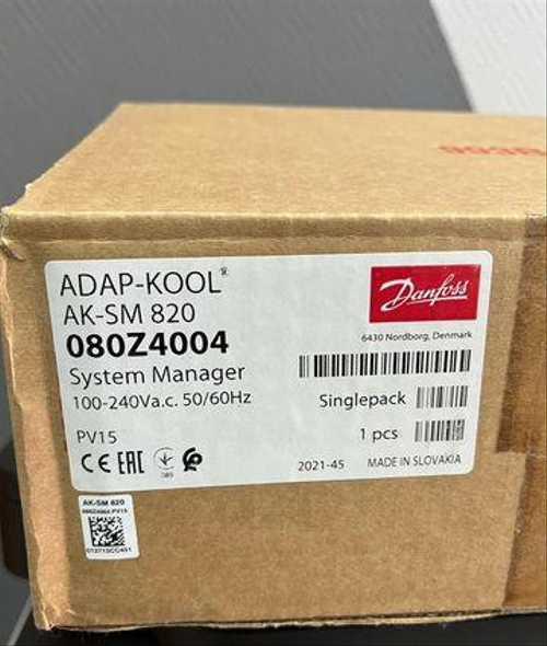 Блок мониторинга Danfoss AK-SM 820