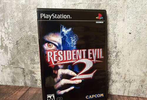 Игры ps1 Resident Evil 2 dvd box пс1 ps2
