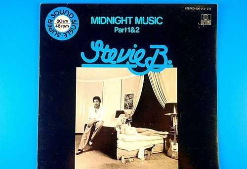 Stevie B. "Midnight Music" (Part 1 & 2) -LP -Singl