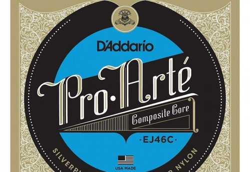 Струны для акустической гитары DAddario EJ46C