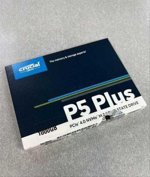 SSD M.2 накопитель Crucial P5 Plus 1Tb новый