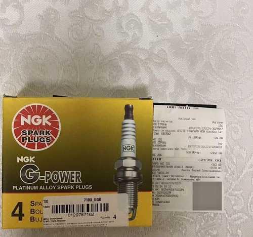 Свечи зажигания NGK G-power Opel Astra J