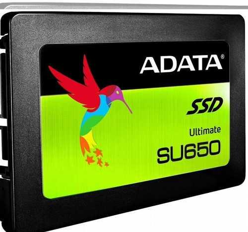 480 гб 2.5" SATA накопитель adata SU650 ASU650SS-480GT-R